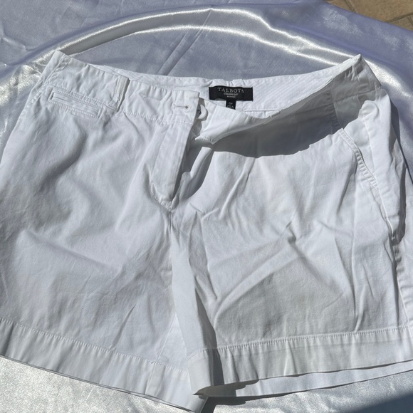 Talbots | Shorts | Talbots Womens Crisp White Bermudas | Poshmark